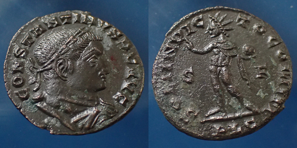 Roman Empire follis CONSTANTINUS Magnus, CONSTANTIN Ie réduit Lyon ...