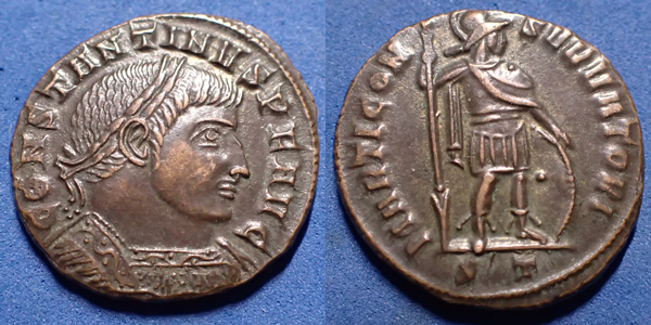 Roman Empire nummus CONSTANTINUS I Magnus, CONSTANTIN Ier le Grand ...