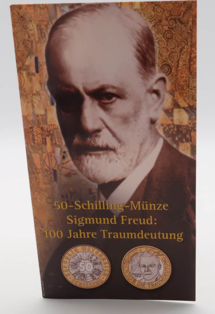 Österreich 50 Schilling 2000 Sigmund Freud 100 Jahre Traumdeutung stgl ...