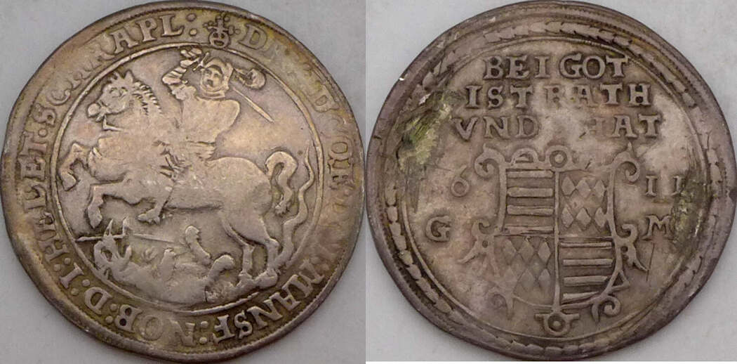 Mansfeld - eigentliche hinterortische Linie Spruchtaler / Taler 1611 ...