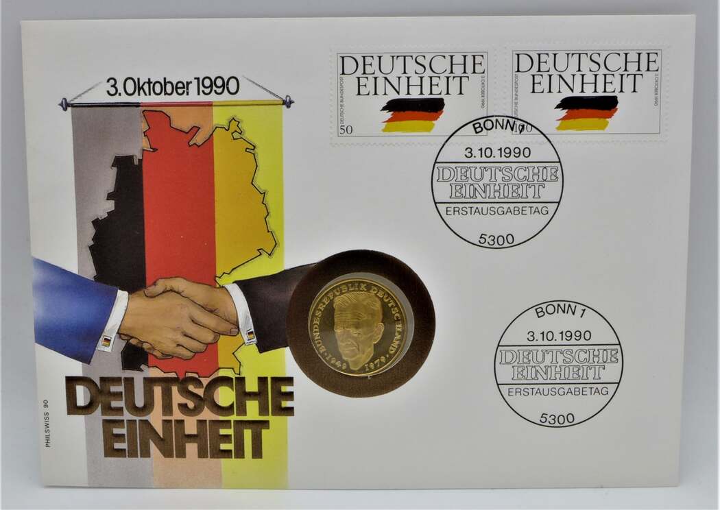 Bundesrepublik Deutschland / BRD 2 Deutsche Mark 1990 D Deutsche ...
