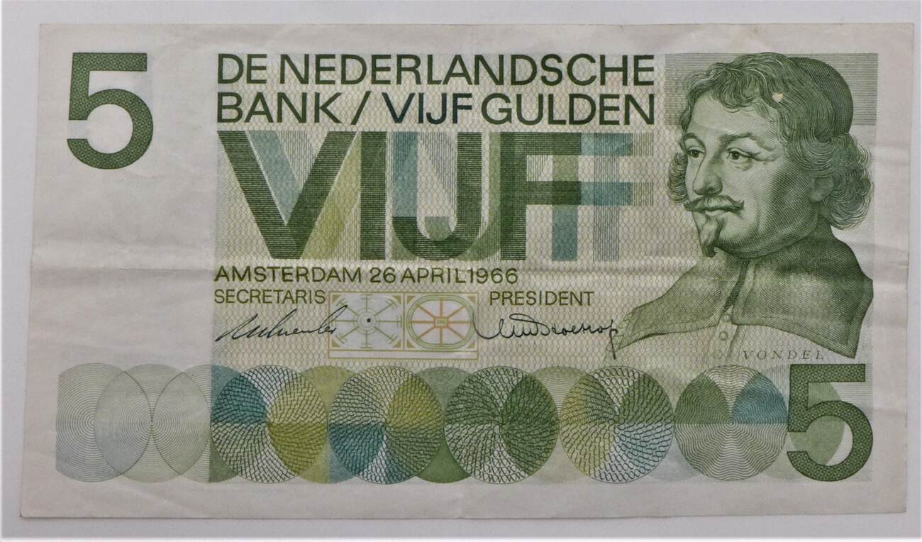 Niederlande 5 Gulden 1966 / 26. April Bankfrisch | MA-Shops