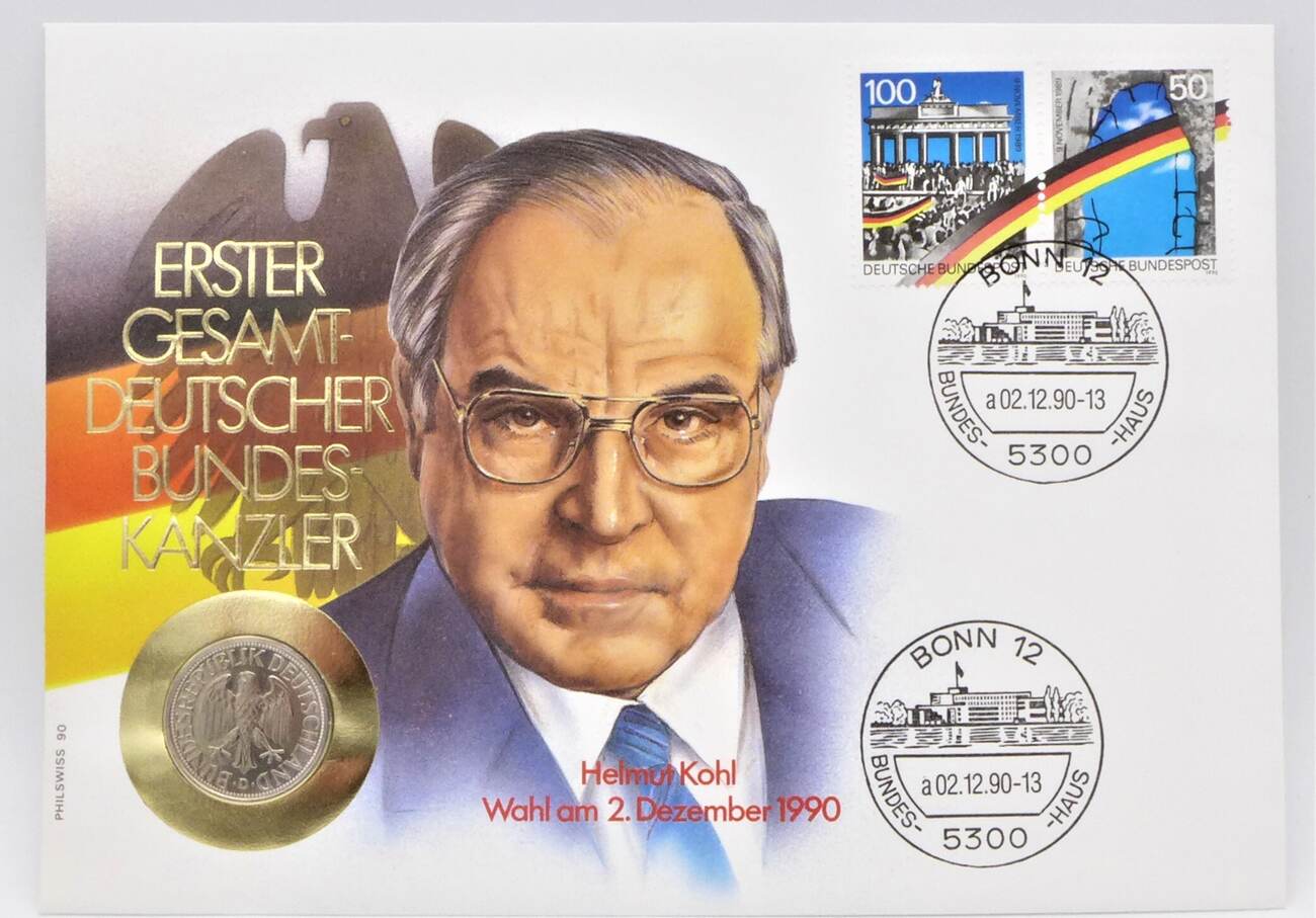 Bundesrepublik Deutschland / BRD 1 Deutsche Mark 1990 D Erster ...