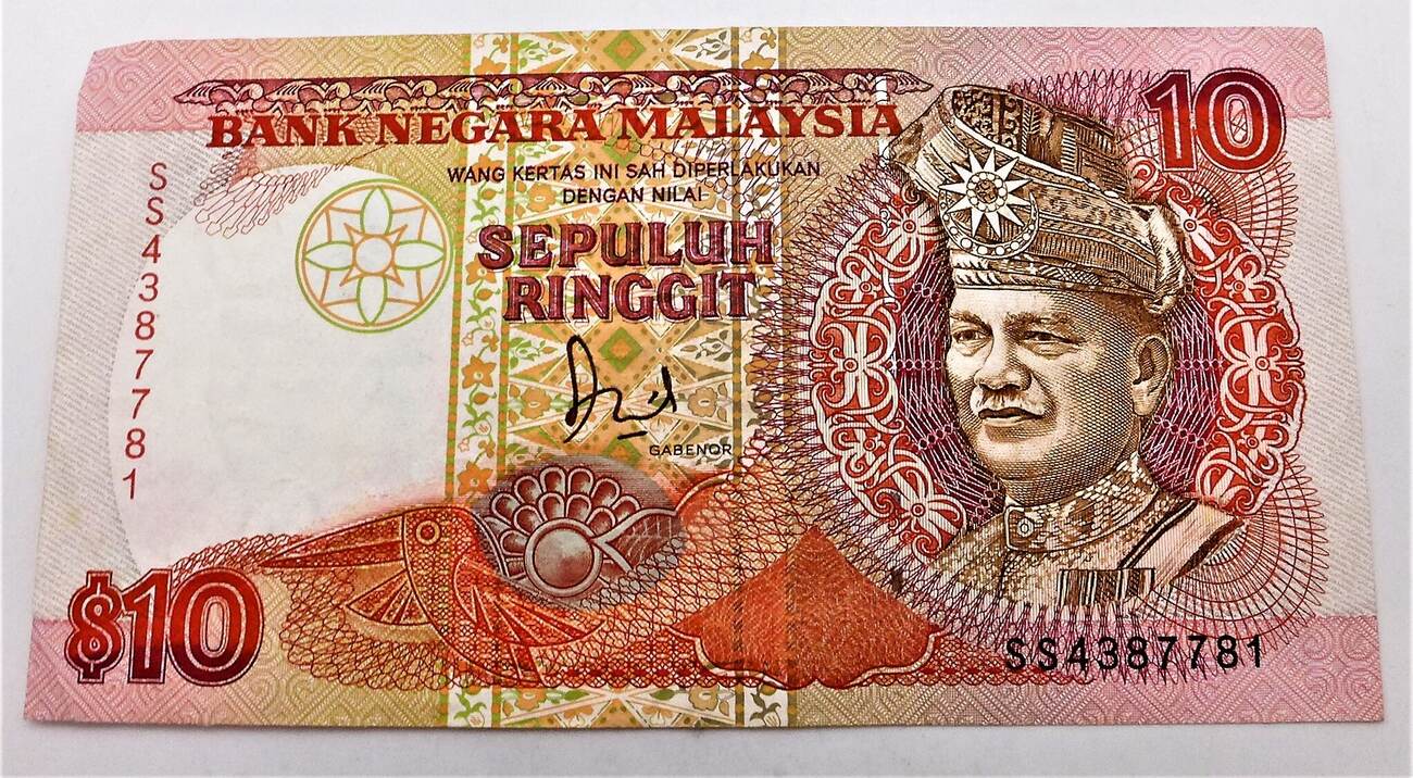 Malaysia 10 Ringgit fast bankfrisch | MA-Shops