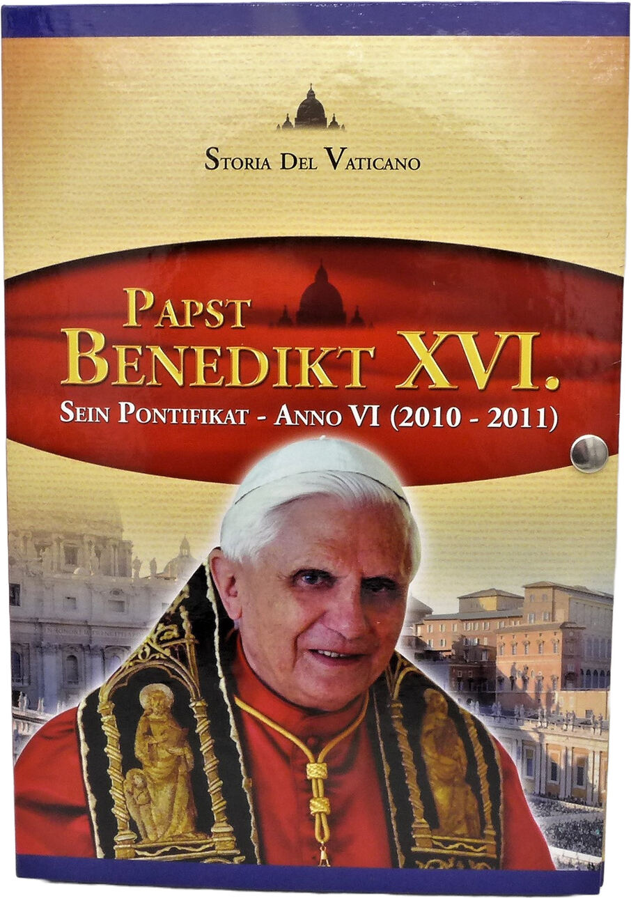 Vatikan Medaille 2010 / 2011 Papst Benedikt XVI. / Sein Pontifikat Stempelglanz | MA-Shops