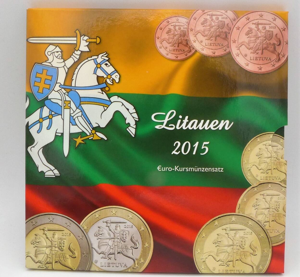 Litauen 3,88 Euro 2015 Kursmünzensatz - Euro - KMS Stempelglanz | MA-Shops