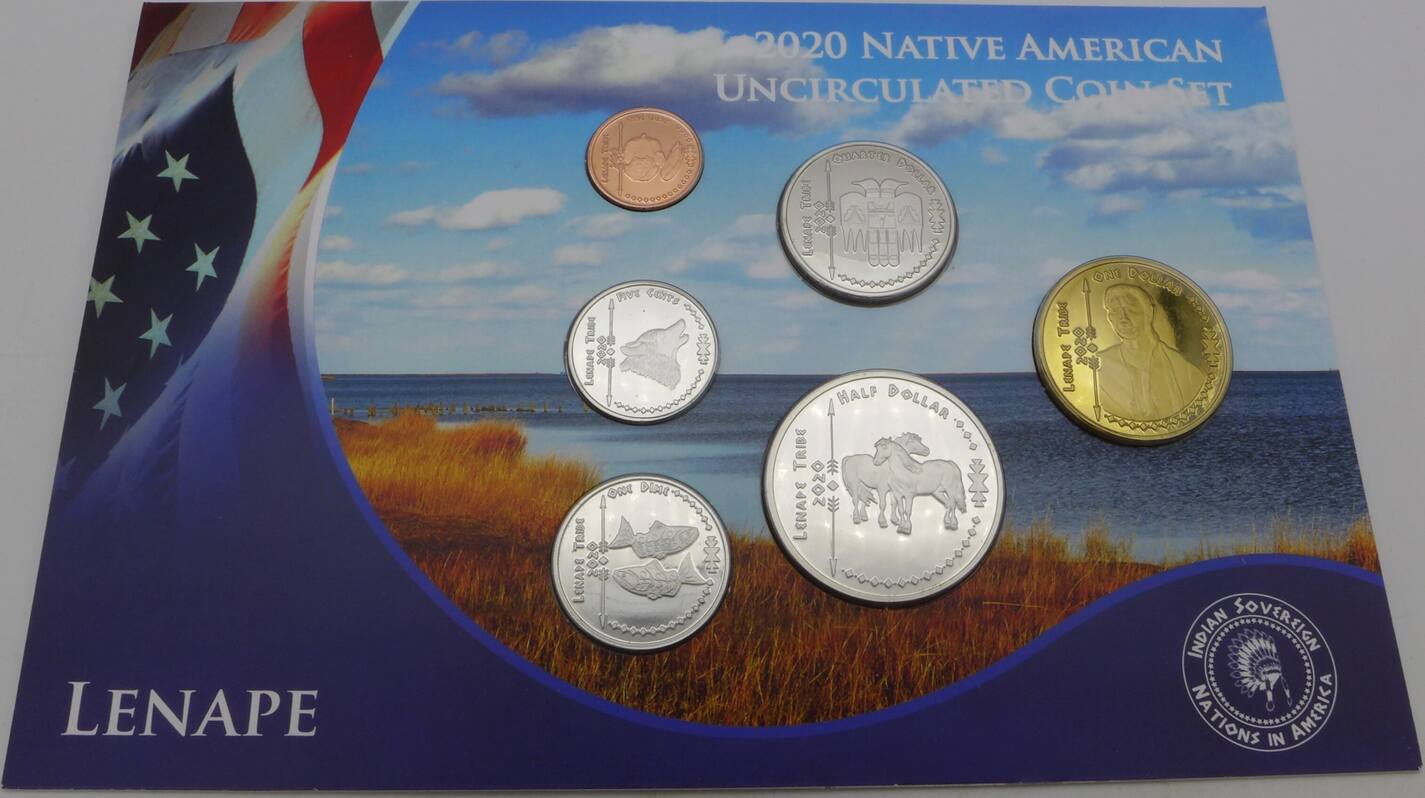 Indian Sovereign Nations in America / Lenape 1,91 Dollar 2020 ...