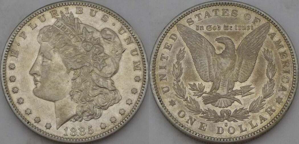 United States of America / USA 1 Dollar 1885 S One Dollar - Morgan ...