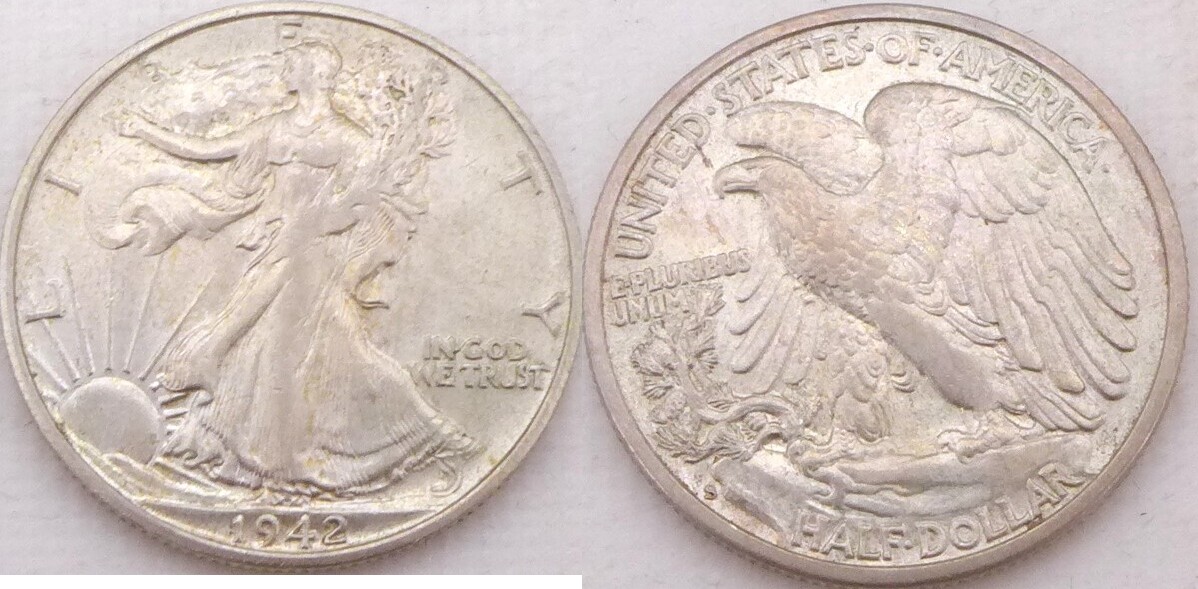 USA 1942 Half Dollar Liberty ss/vzgl | MA-Shops