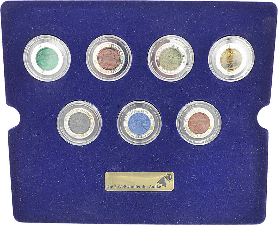 Ruanda 500 Amafaranga / 1/2 Oz 2013 Die 7 Weltwunder der Antike,7 mal 0 ...