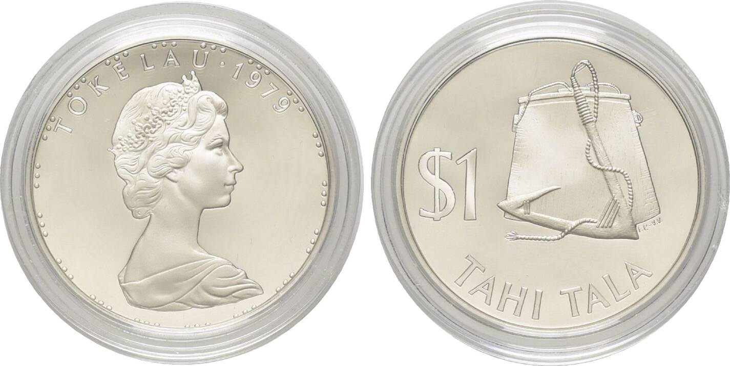 Tokelau, 1 Tala 1979, Hölzerne Ausrüstungsbehälter, PP | MA-Shops