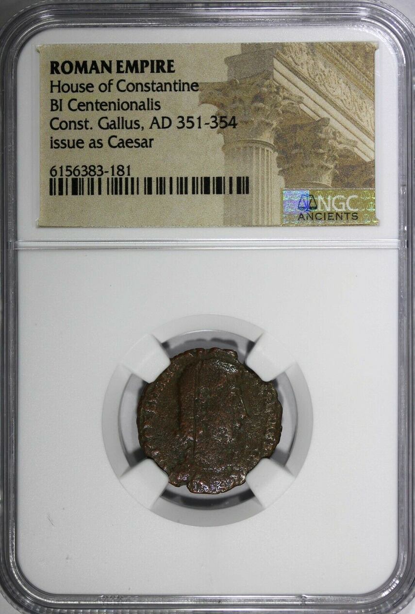 351-354 n. Chr. ROMAN Gallus as Caesar Centenionalis AD 351-354 /BATTLE ...