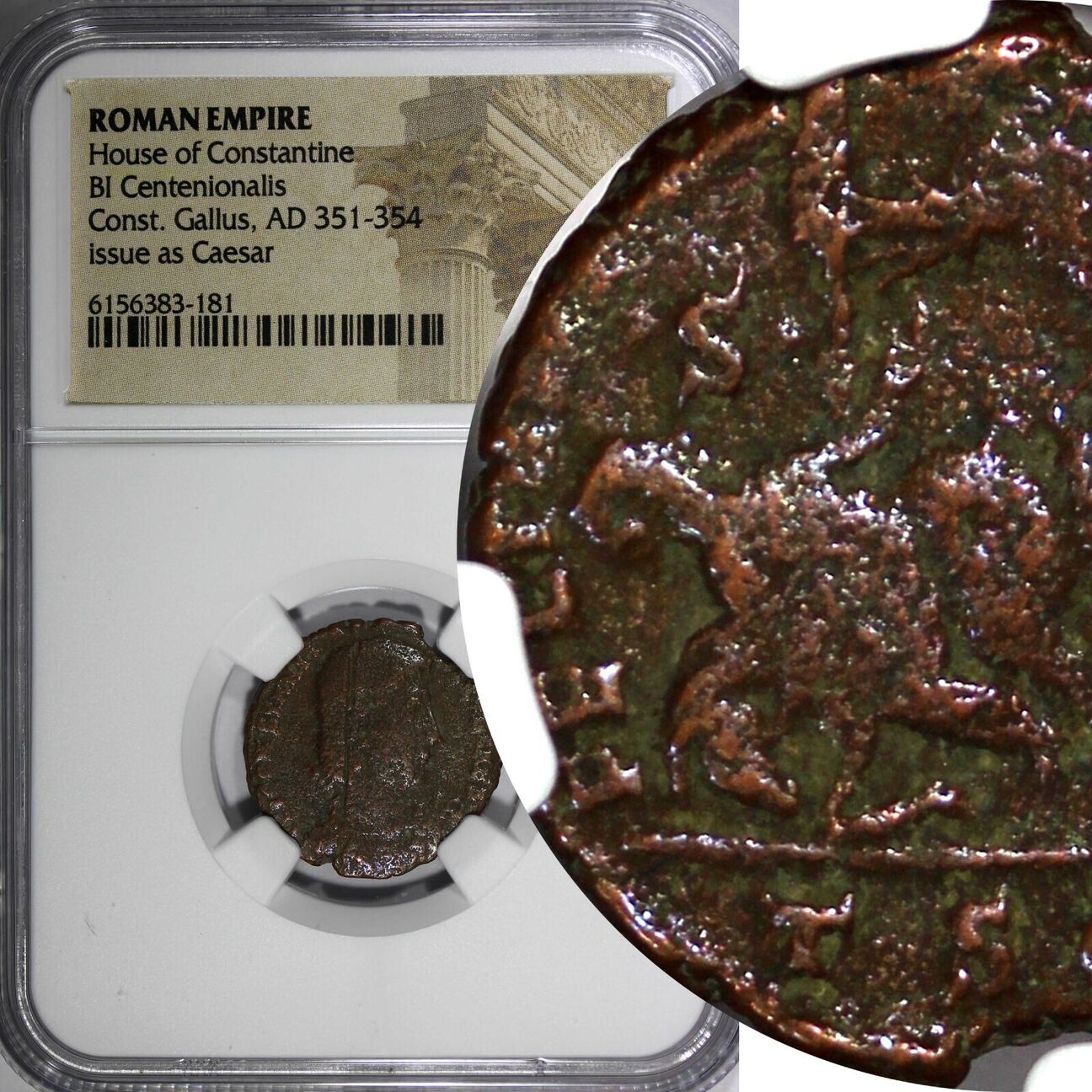 351-354 n. Chr. ROMAN Gallus as Caesar Centenionalis AD 351-354 /BATTLE ...