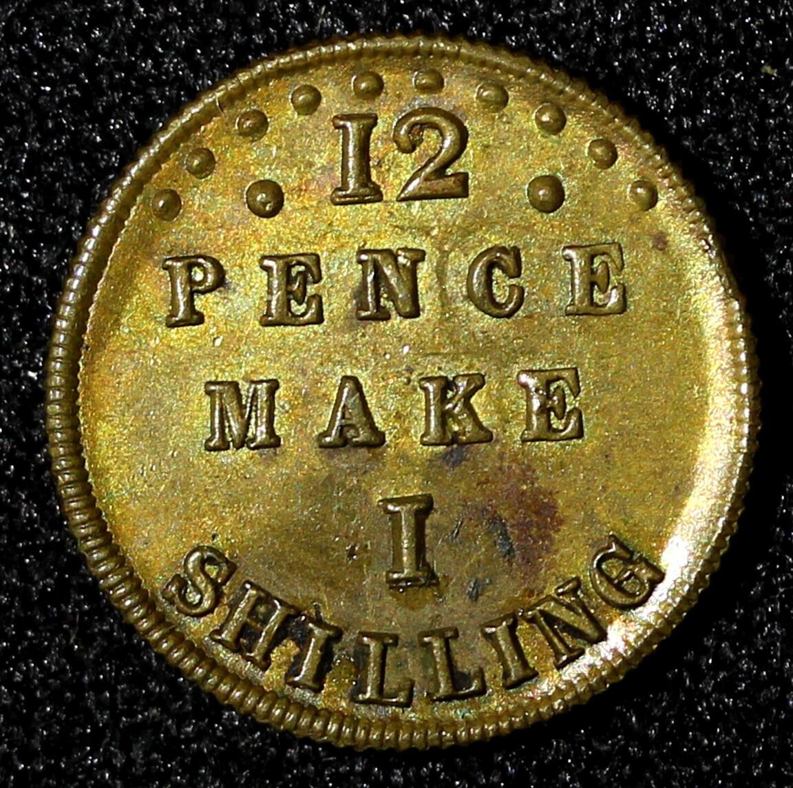 United Kingdom 12 Pence Great Britain (1843) G.B. Prince Albert Makes 1 ...