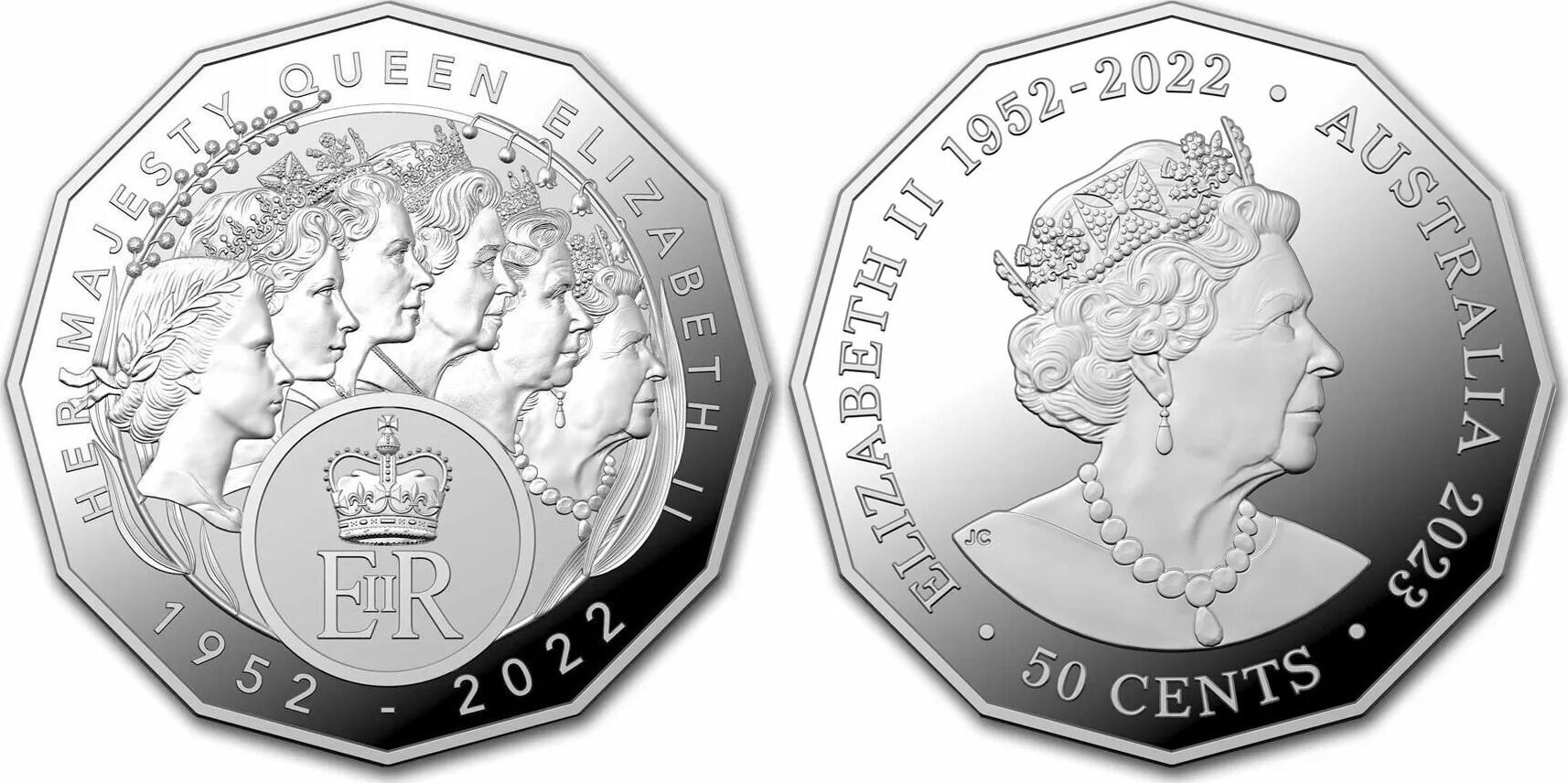 Australia 0.5$ 2023 Elizabeth Regina HM Queen Elizabeth II ...