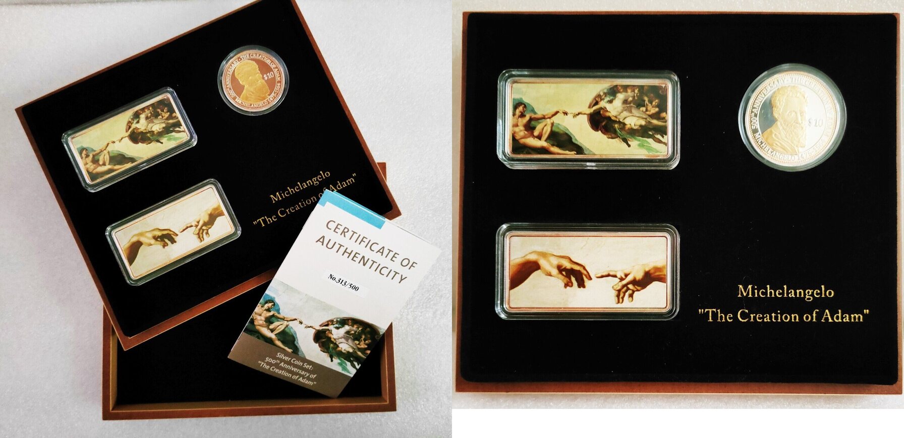 World Coins 2012 Fiji 500th Anniversary of The Creation of Adam ...