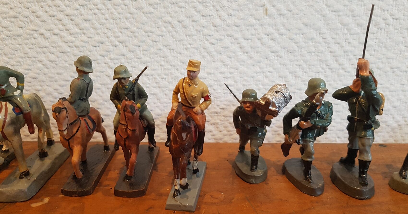 3. Reich 22 Lineol Figuren Wehrmacht guter Zustand | MA-Shops