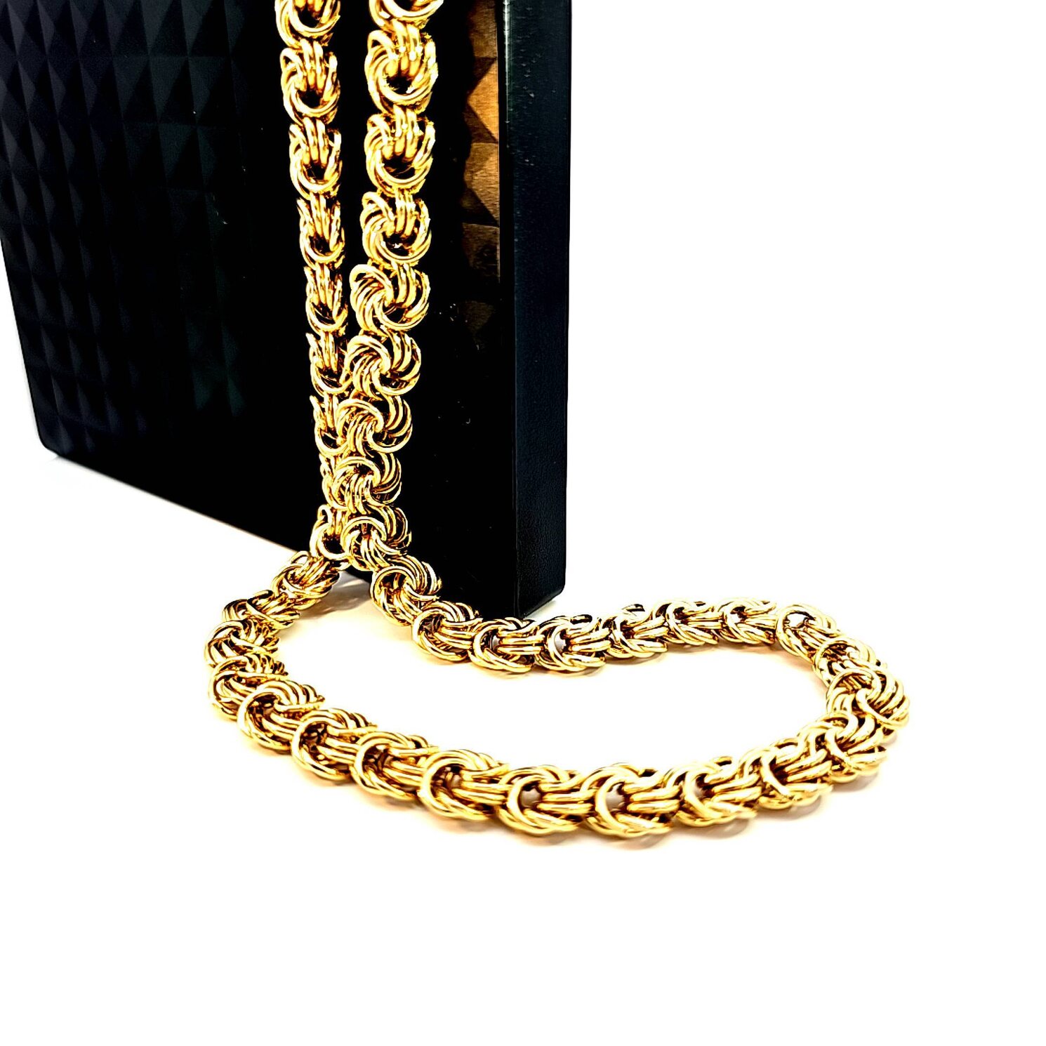 333 Gold Kette 16,37g ca.42cm lang (Massive) Sehr gut, siehe Fotos und ...