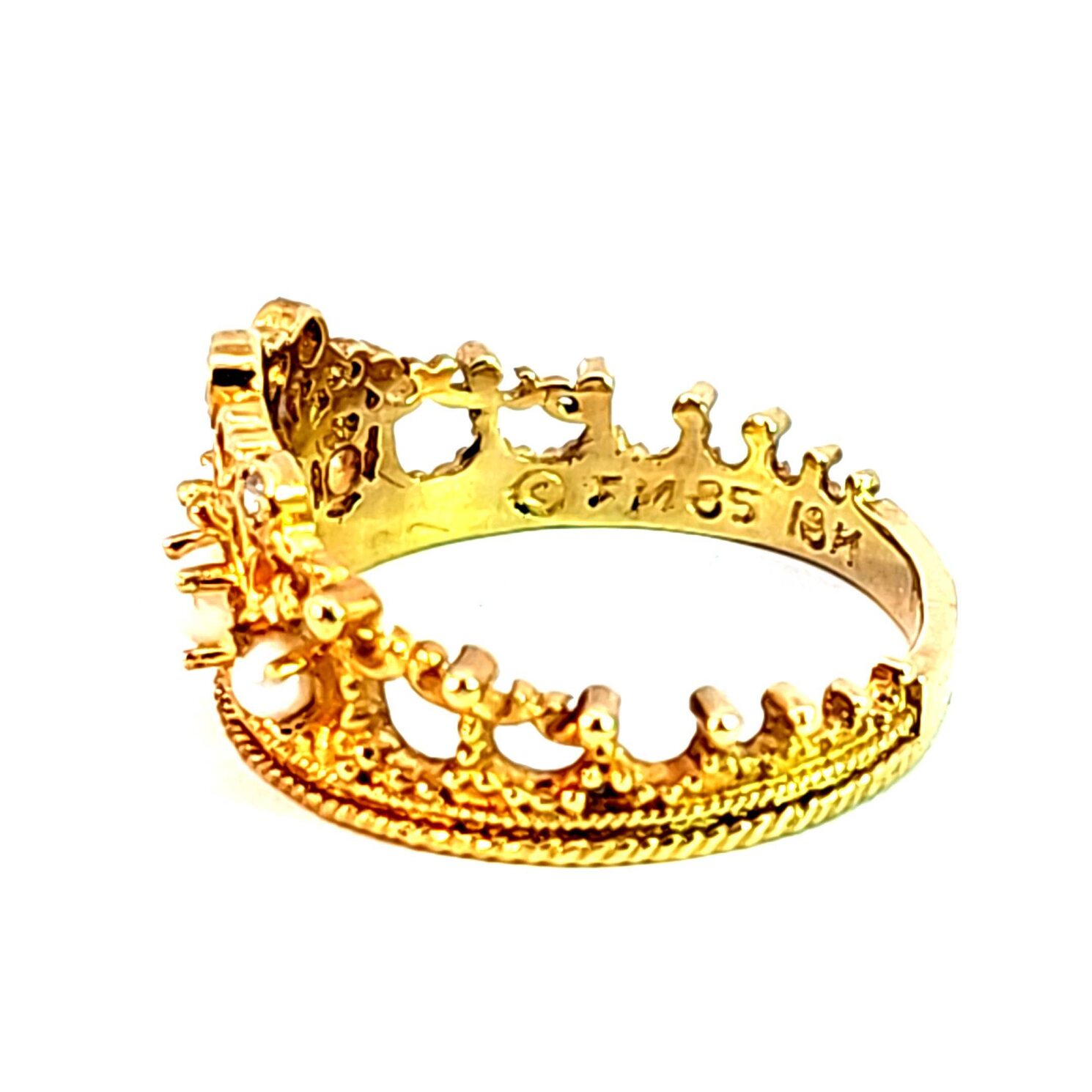 Deutschland 750 Gold Der Prinzessin Diana Diadem Ring von Stuart Devlin ...