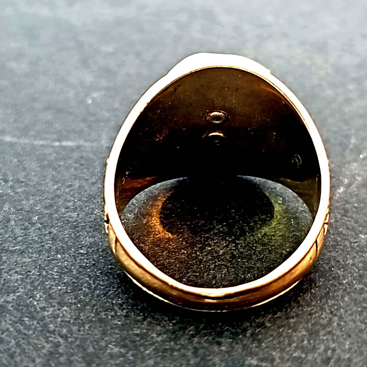 375 Gold Collage Ring, 10K Gold, Ringgröße 62, 13,48g Sehr gut sehe ...