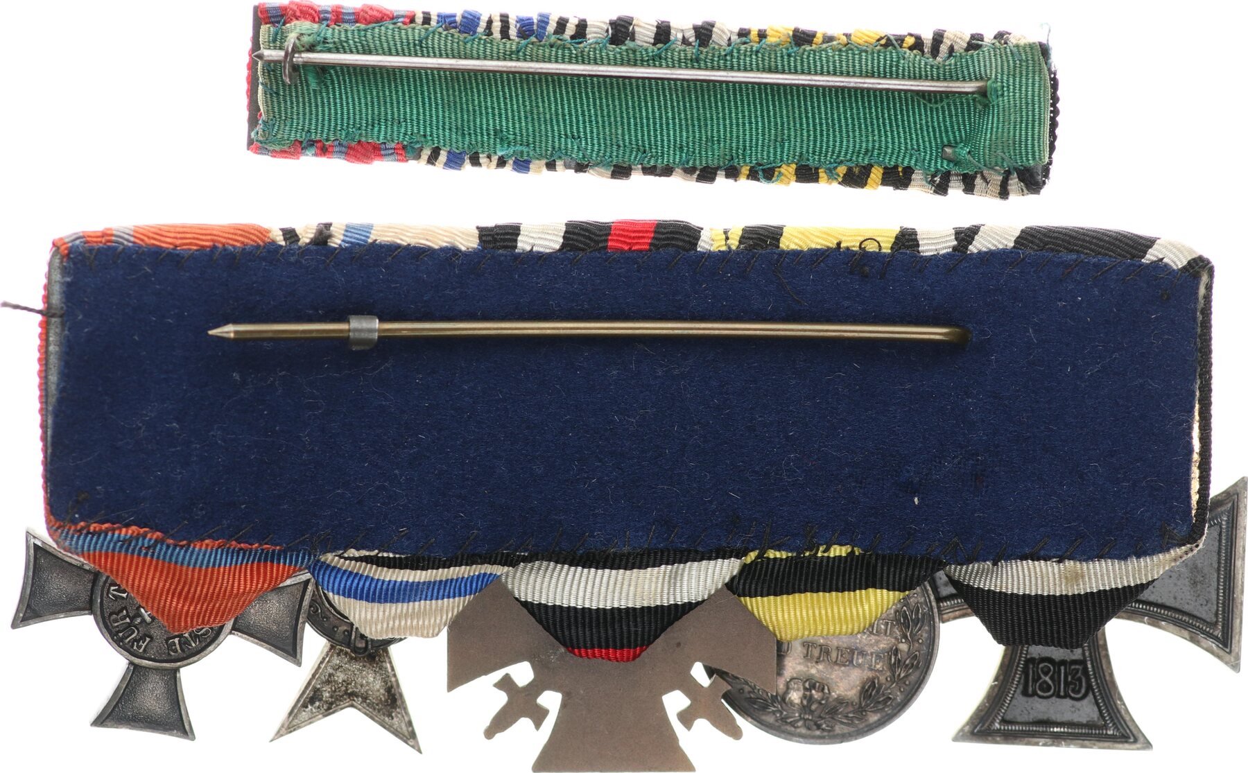 Württemberg/Bayern Uniformteil 5er Ordensspange mit Feldspange guter Zustand | MA-Shops