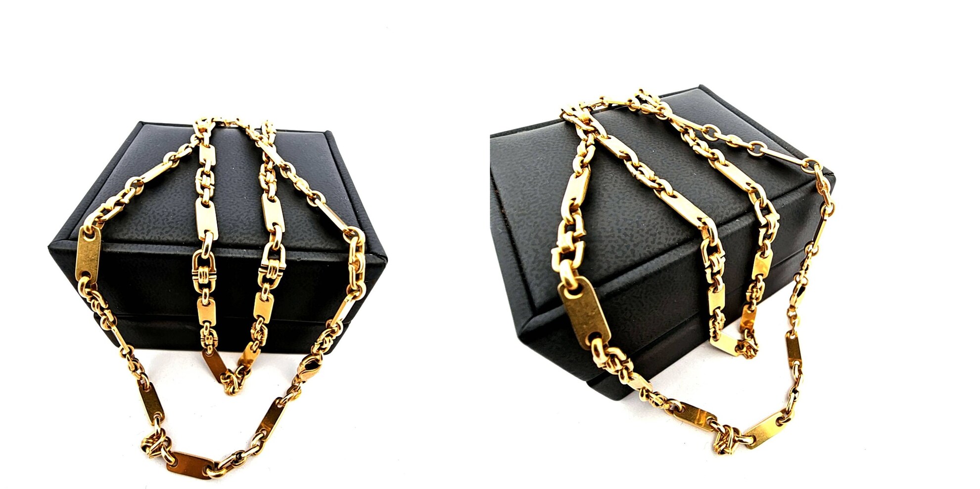 Kette Mit Plattchen Echt Gold