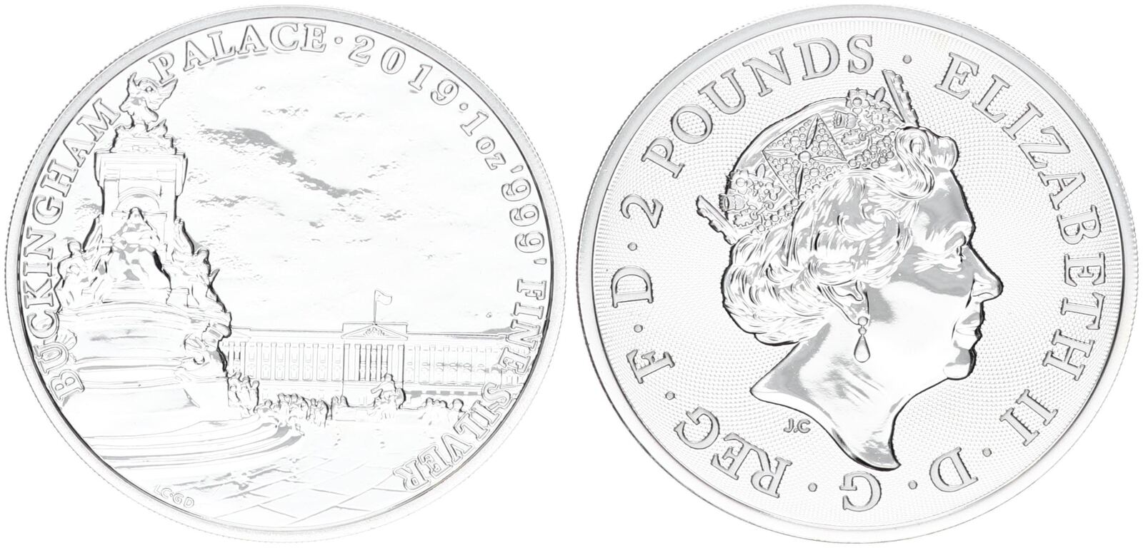 Großbritannien 2 Pounds 2019 Buckingham Palace prfr. | MA-Shops