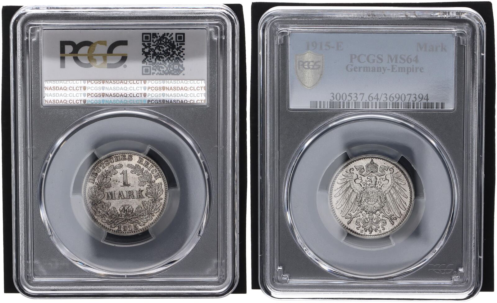Germany-Empire 1 Mark 1915-E J.17 PCGS zertifiziert PCGS MS64 prägefrisch-Stempelglanz | MA-Shops