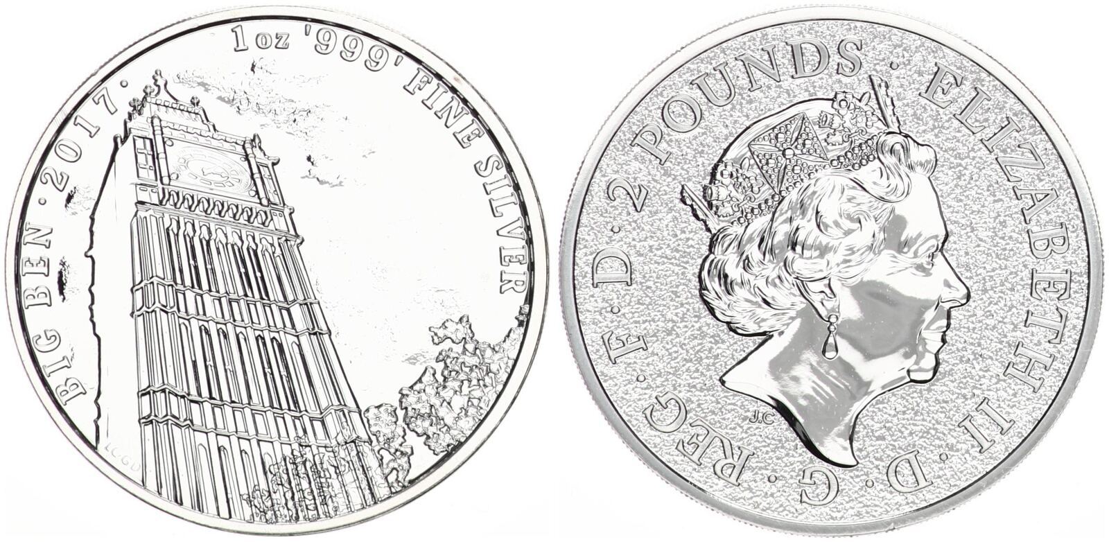 England 2 Pounds 2017 Landmarks of Britain Big Ben St | MA-Shops