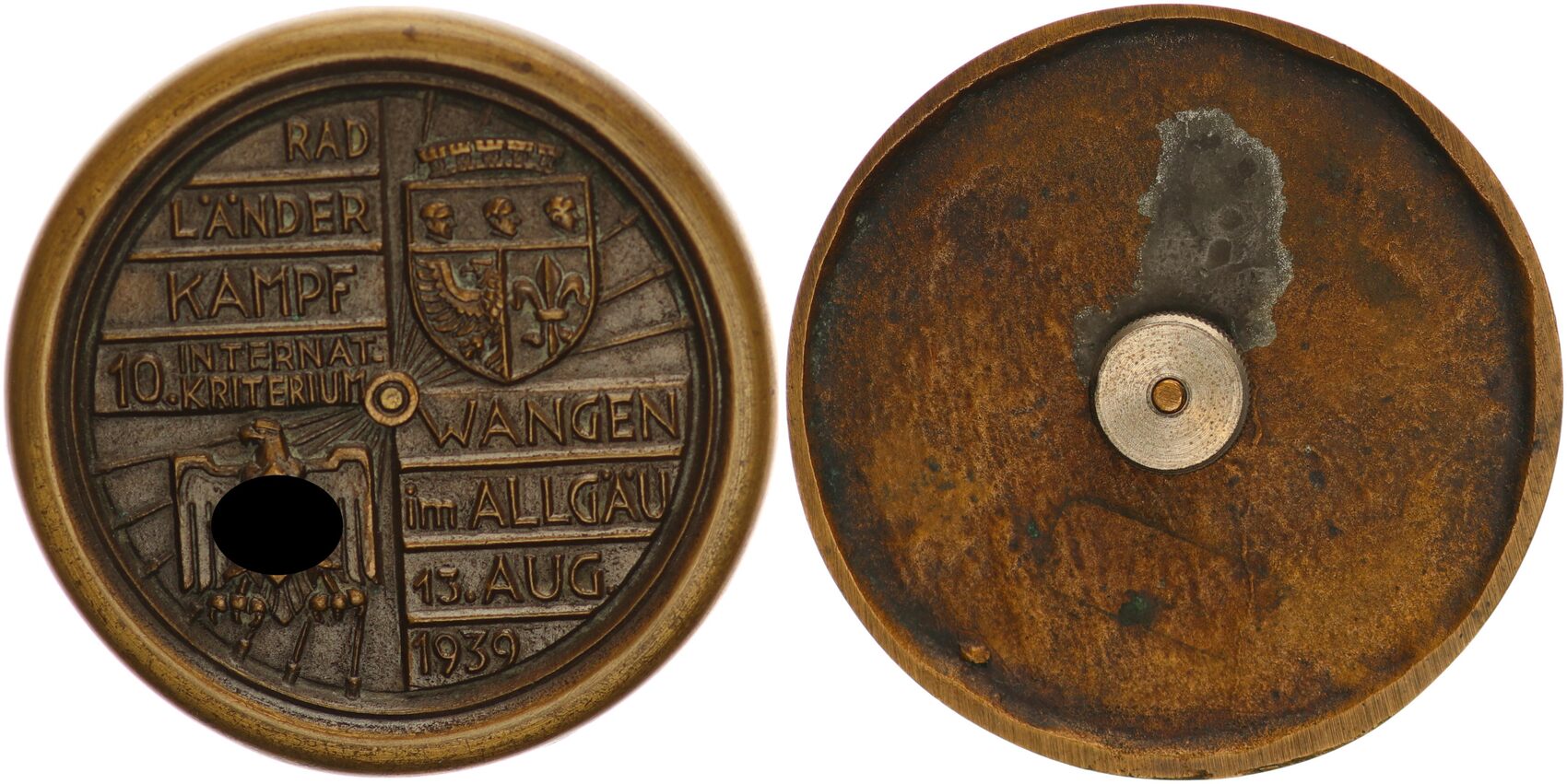 3. Reich Orden 13. Aug 1939 RAD Länderkampf Wangen im Allgäu guter ...