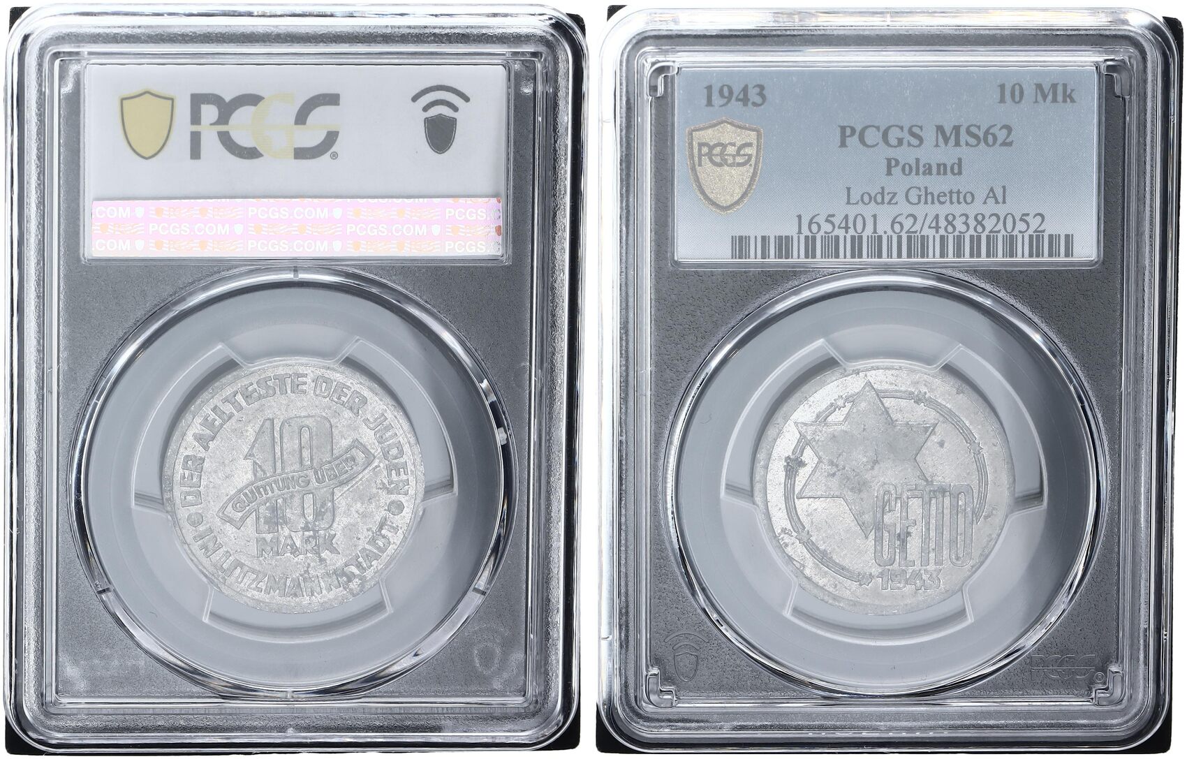 Poland 10 Mark 1943 Getto Litzmannstadt MS62 | MA-Shops