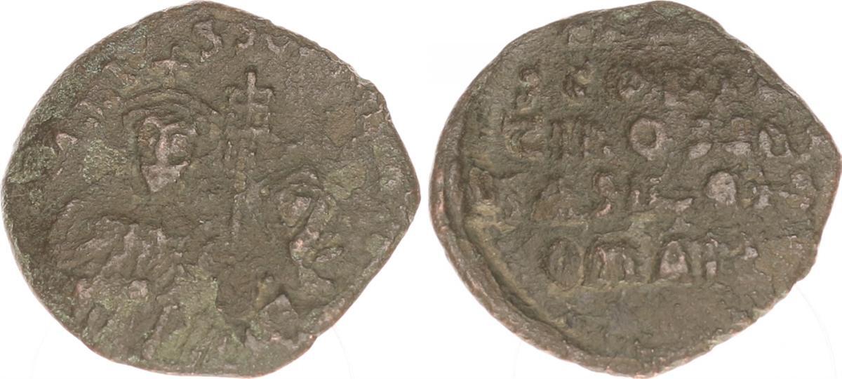 Antike / Byzanz / Basilius I. 867-886 Byzanz Follis Basilius I ...
