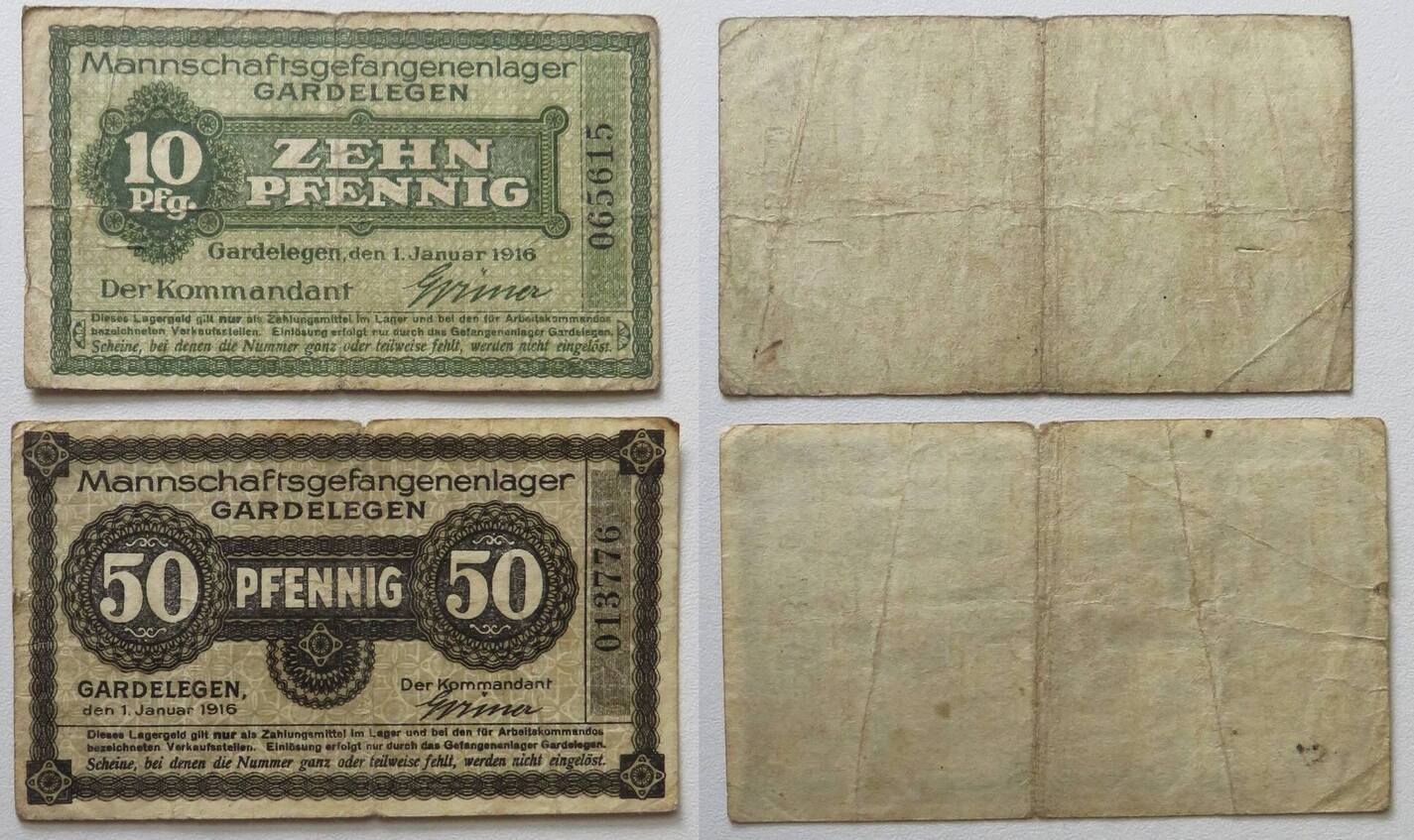 Gardelegen, Provinz Sachsen 10, 50 Pfennig 1916 ...