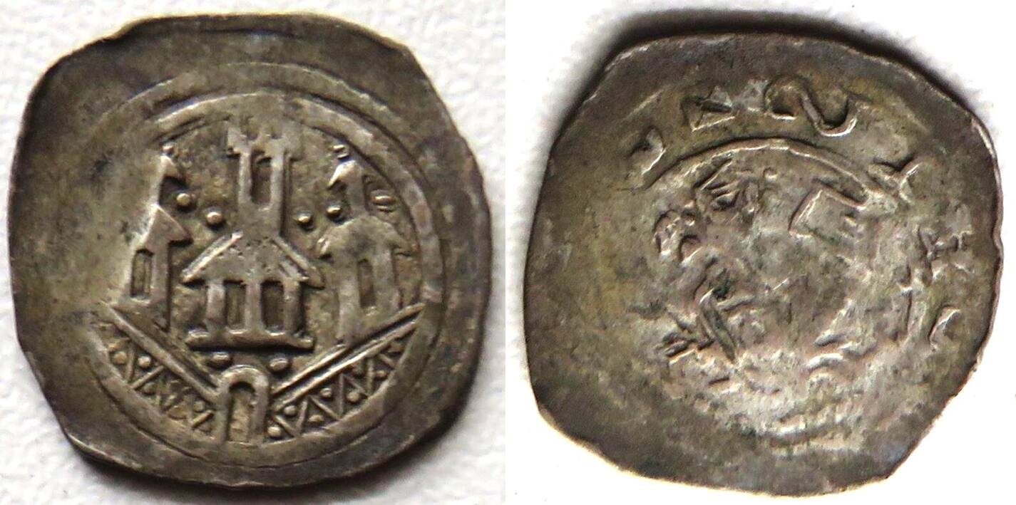 Salzburg, Erzbistum Friesach Pfennig o.J. Eberhard II. (1200-1246) sehr ...