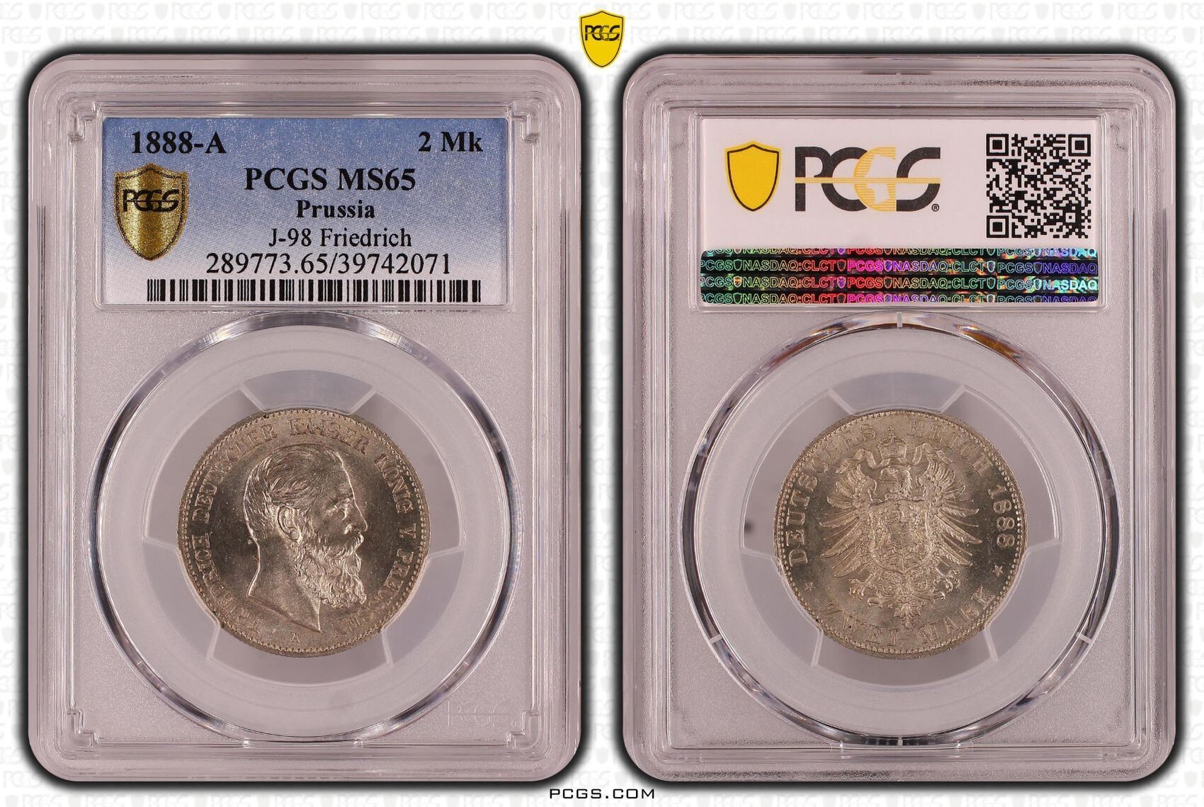 Prussia - Preussen - Kaiserreich 1888-A Kaiserreich 2 Mark 1888 A ...