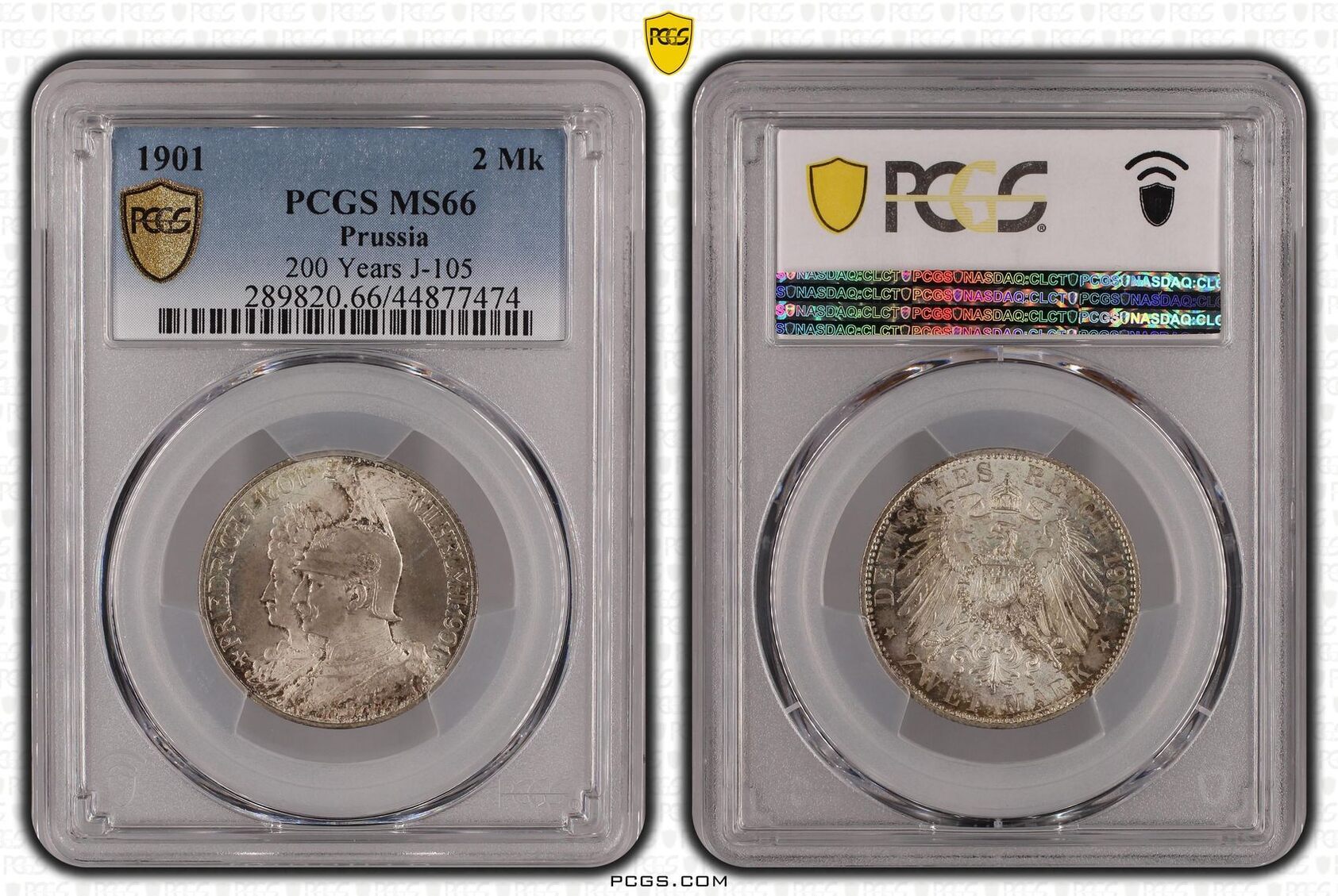 Preussen - Deutsches Kaiserreich Preussen 2 Mark 1901 A - 200 Jahre ...