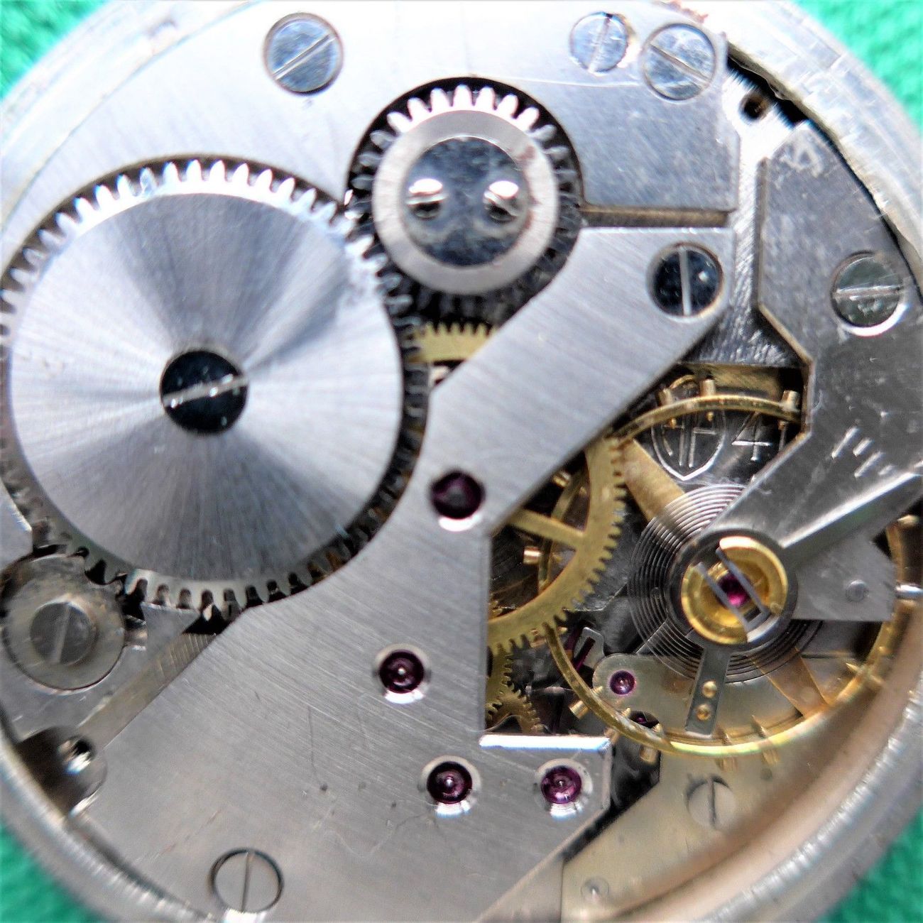 Schweiz ca.1940, HERREN TASCHENUHR, KADIX, 15 Jewels, Antichoc, gute ...