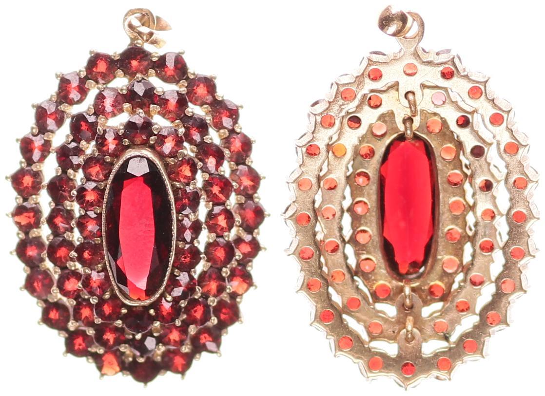 Deutschland / Granatstein Granatsteinanhänger Granatstein Anhänger ...