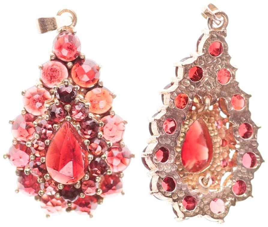 Deutschland / Granatstein Granatsteinanhänger Granatstein Anhänger ...