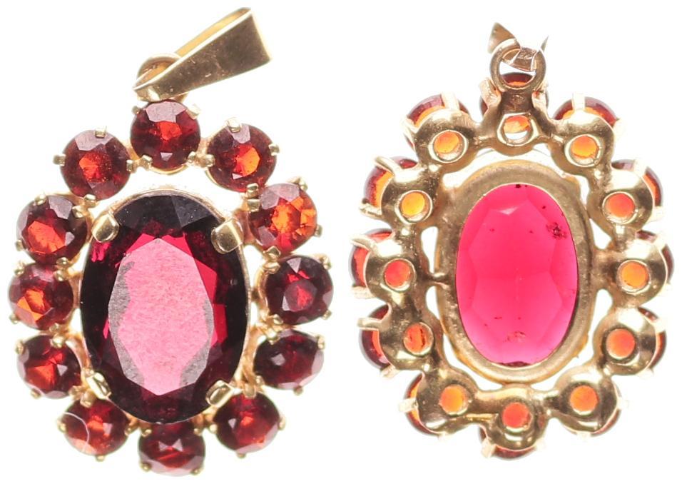 Deutschland / Granatstein Granatsteinanhänger Granatstein Anhänger ...