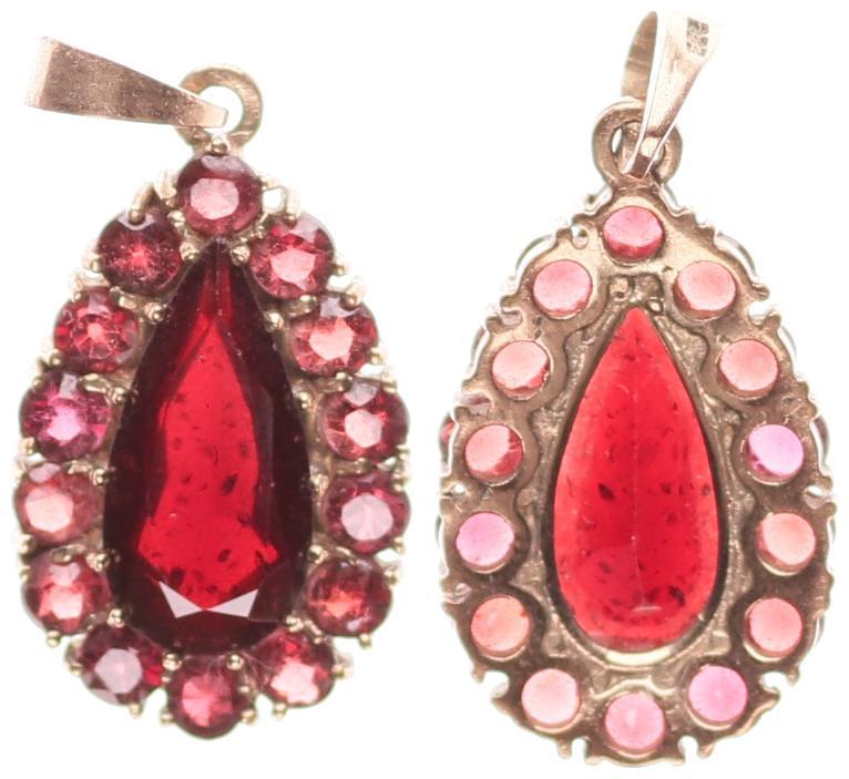 Deutschland / Granatstein Granatsteinanhänger Granatstein Anhänger ...