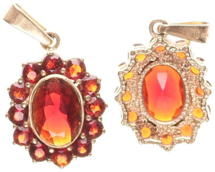 Deutschland / Granatstein Granatsteinanhänger Granatstein Anhänger ...