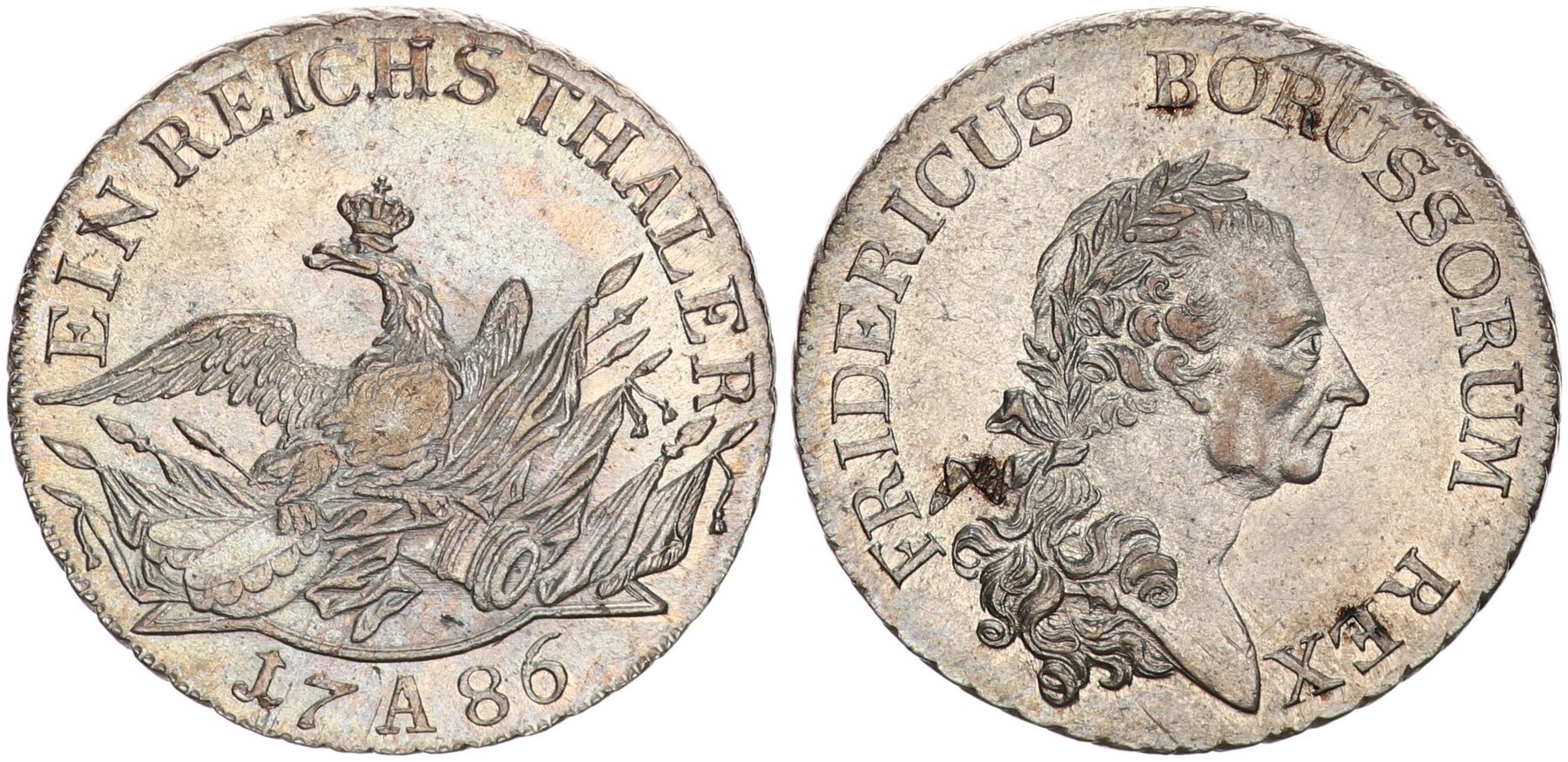 Preußen - Altdeutschland 1 Taler Reichsthaler Brandenburg Preußen 1 ...