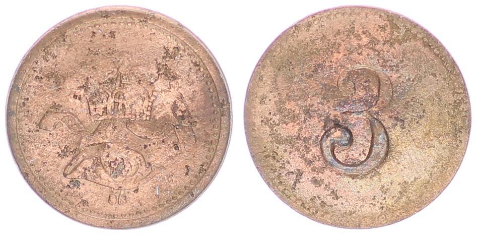 Kolonien / Deutsch-Ostafrika Postmarke mit Kontrollziffer ca. 1900 ...