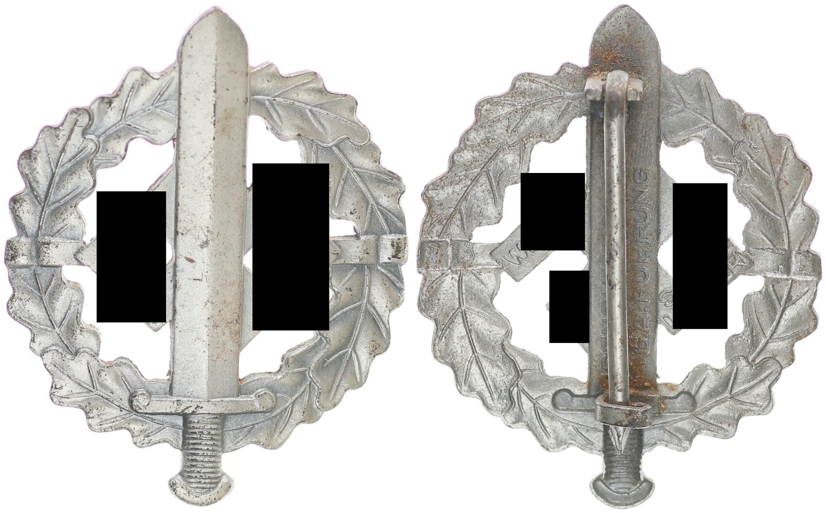 SA- Sportabzeichen ab 1939 3. Reich Silber SA-Sportabzeichen 3. Typ ...
