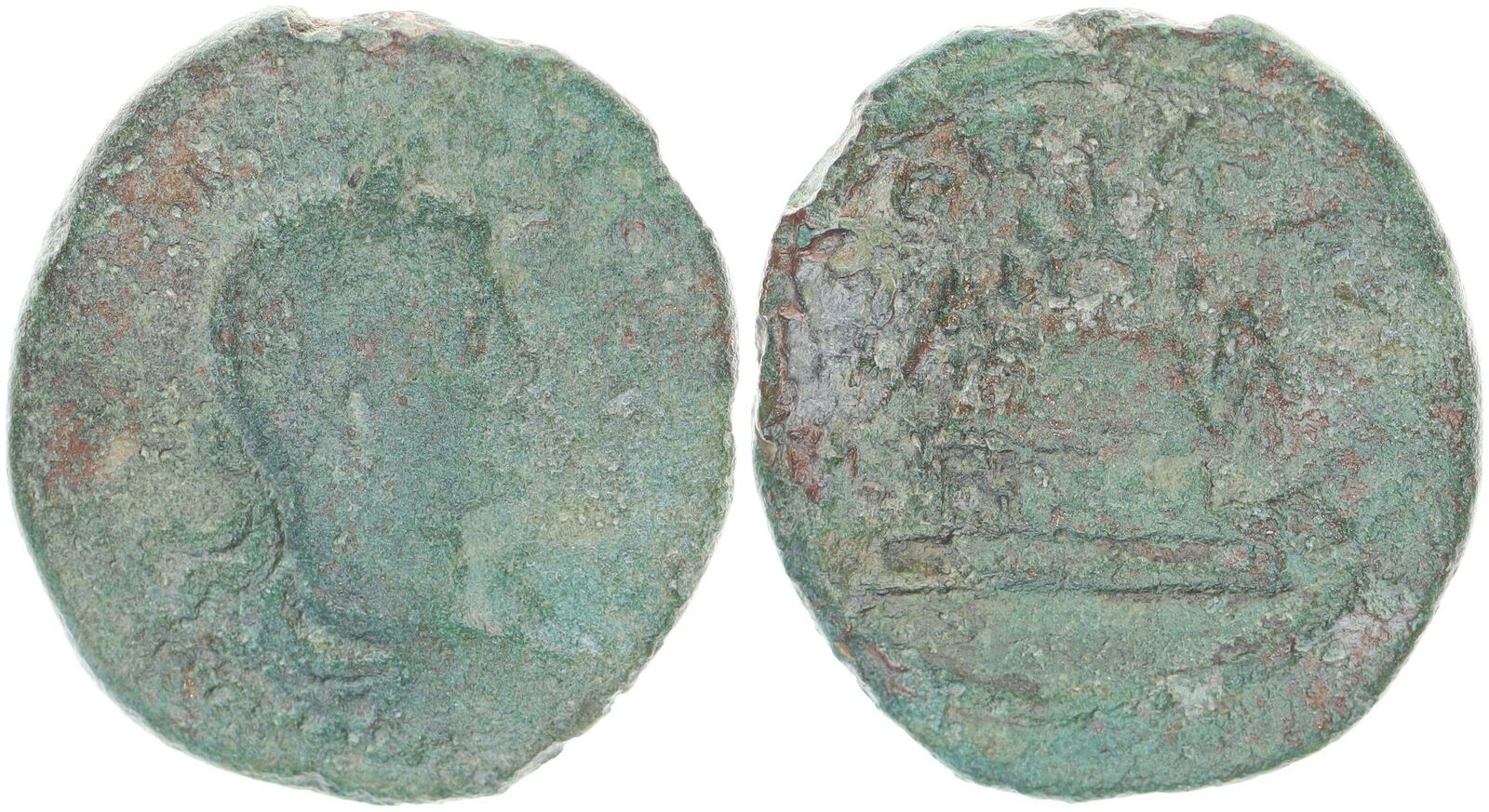 Antike / Römische Kaiserzeit / Severus Alexander Provinzialprägung AE 25 222-235 Severus ...
