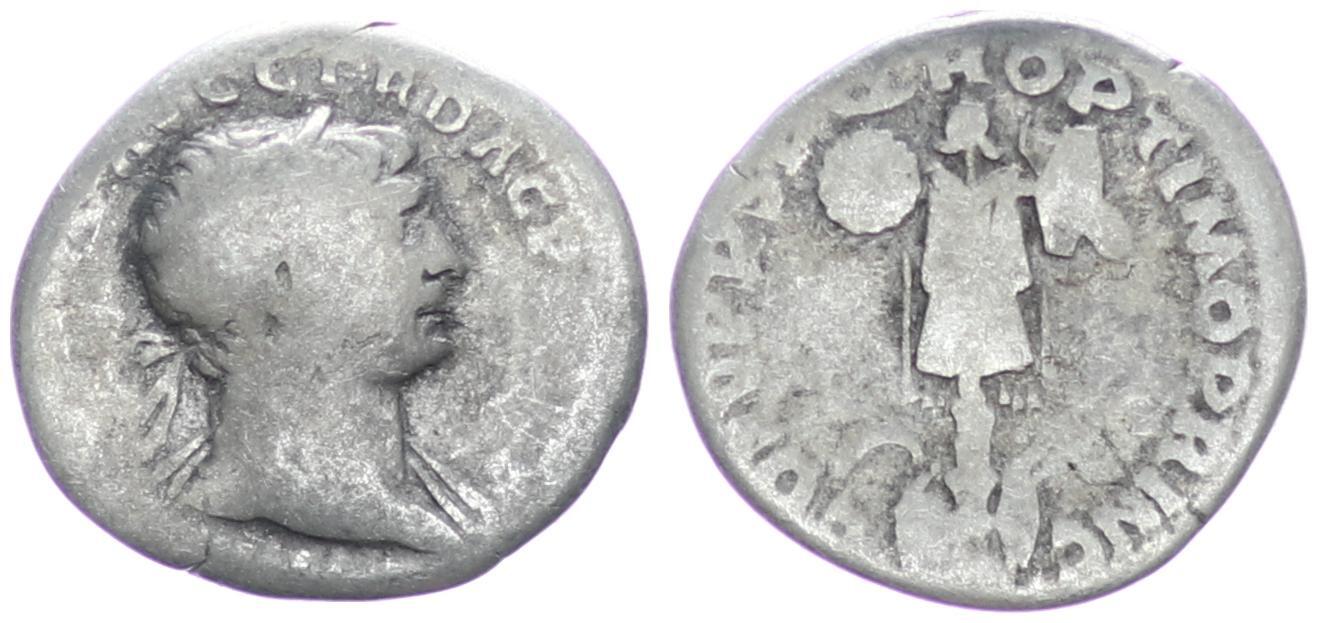 Antike - Römische Kaiserzeit 98-117 Römisches Reich - Denar Trajan s | MA-Shops