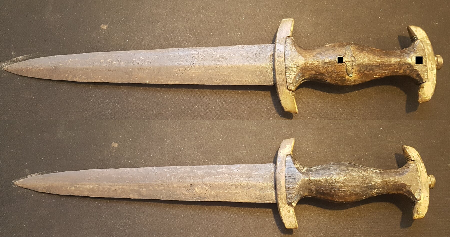 3. Reich SS-Dienstdolch stark gebraucht | MA-Shops