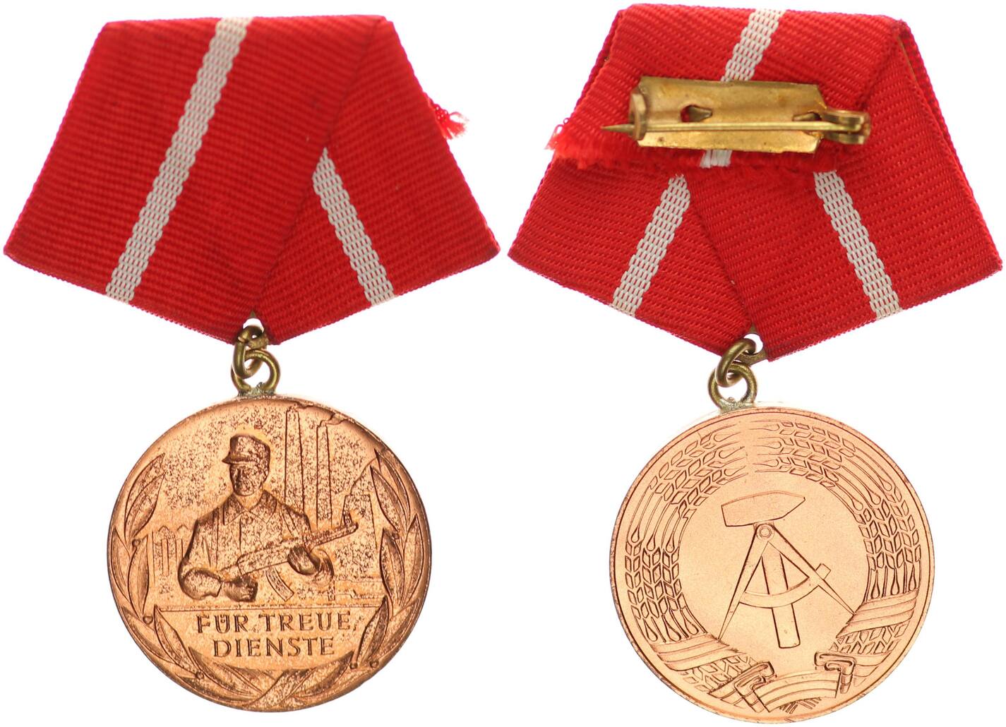 DDR Medaille für treue Dienste in den Kampfgruppen der Arbeiterklasse ...