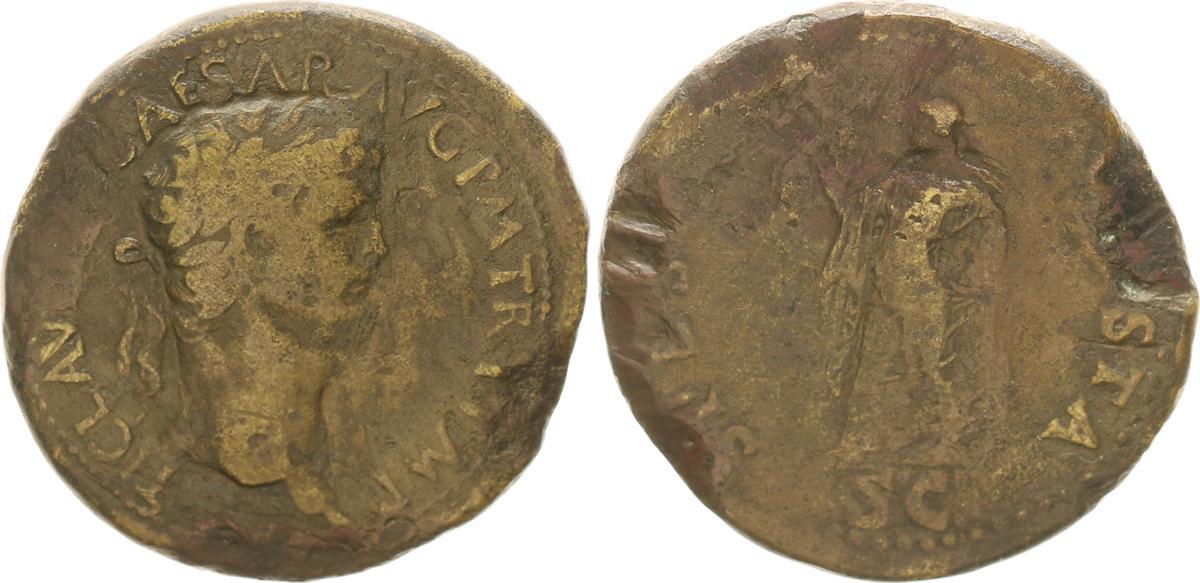 Antike / Römische Kaiserzeit / Claudius 41-54 n.Chr. Claudius Sesterz ...